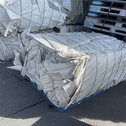 Exporting RR2603B "PVC Siding Scrap in Bales" from Norfolk