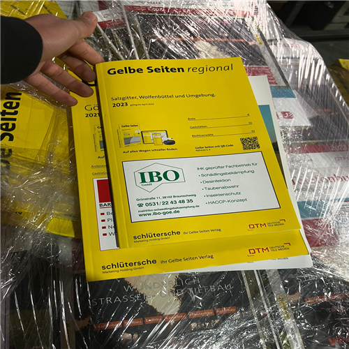 Selling a Large Quantity of “Yellow Pages Scrap” Sourced from Europe ...