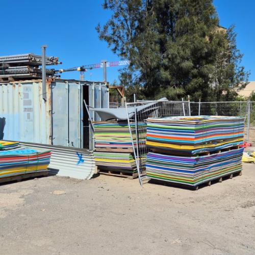 Offcut HDPE Sheets Available for Global Shipment from Unanderra, Australia